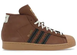 Adidas Pro Model High-top Sneakers - Preloved Brown/core Black/ivory