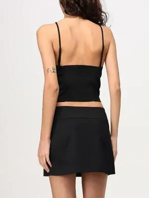 DIESEL® Logo Embellished Cropped Top