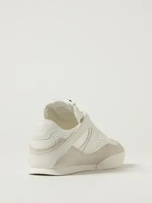 Chloé Lace-up Sneakers - Cream