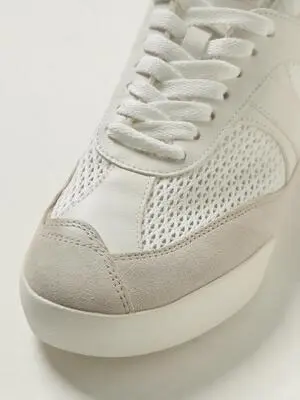 Chloé Lace-up Sneakers - Cream