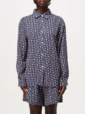 A.p.c. Printed Shirt With Classic Collar