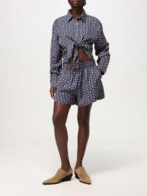 A.p.c. Printed Shirt With Classic Collar