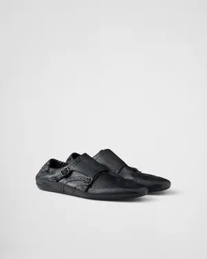 Prada Perforated Loafers