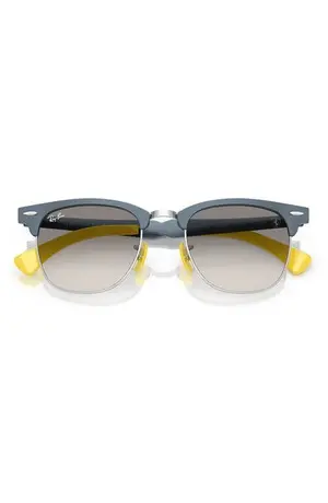 Ray-ban 60mm Scuderia Ferrari Clubmaster Sunglasses - Grey Gradient