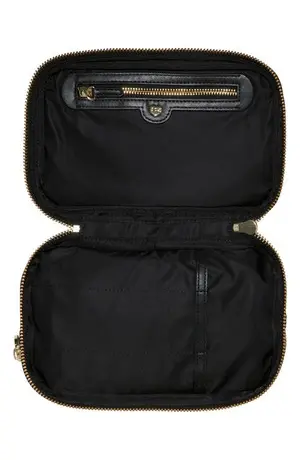 Stoney Clover Lane Double Zip Nylon Pouch - Noir