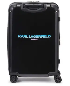 Karl Lagerfeld Karl Flowers Upright Suitcase