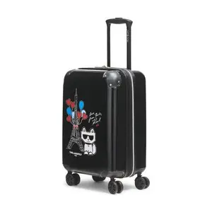 Karl Lagerfeld Up In Paris 21" Carry-on Suitcase