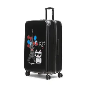 Karl Lagerfeld Up In Paris Upright Suitcase