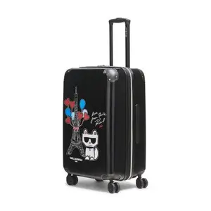 Karl Lagerfeld Up In Paris Upright Suitcase