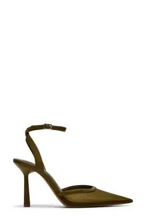 Steve Madden Alliance Pointed Toe Pump - Olive