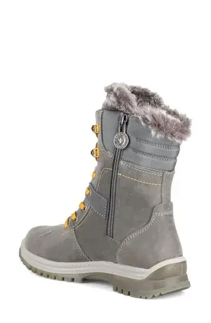 SANTANA CANADA May Waterproof Winter Boots - Grey Mustard