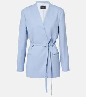 JOSEPH Victor Wool Crepe Jacket