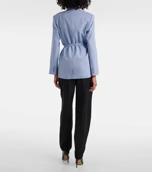 JOSEPH Victor Wool Crepe Jacket