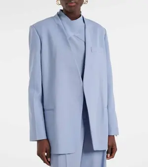 JOSEPH Victor Wool Crepe Jacket