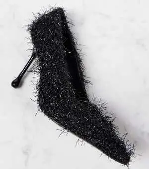 JIMMY CHOO Ixia 95 Tinsel Pumps