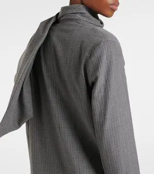 Tove Ren Wool Draped Jacket