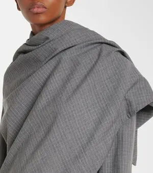 Tove Ren Wool Draped Jacket