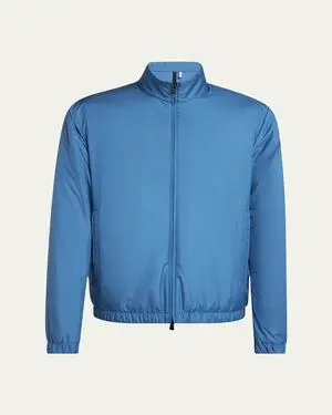 Moncler Moncler Berre Wind-Resistant Jacket - Blue