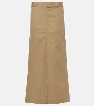 MAISON MARGIELA Trompe L'œil Maxi Skirt - Beige