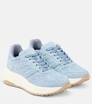 Hogan Almond Toe Sneakers For Women