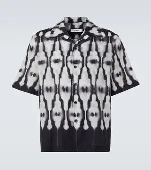 Commas Ritual Printed Cotton And Silk Shirt - Multicoloured