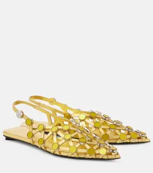 Attico Slingback Flats For Women