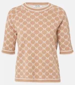 Max Mara Portici Wool And Cashmere Sweater - Beige