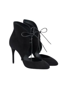 ALAÏA Alaïa 90 Suede Lace-Up Pumps