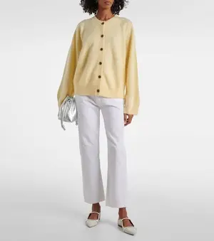 MALONE SOULIERS Maureen Leather Mules - White