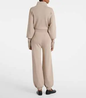 Max Mara Tirreno Crêpe Wide-leg Pants - Pink