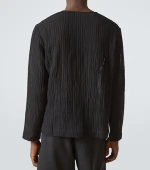 Commas Striped Henley Shirt