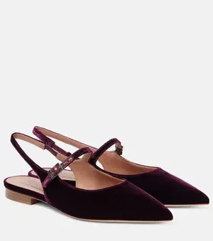Malone Souliers Metallic Flats For Women
