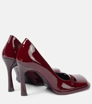 Attico Mia 95 Patent Leather Pumps