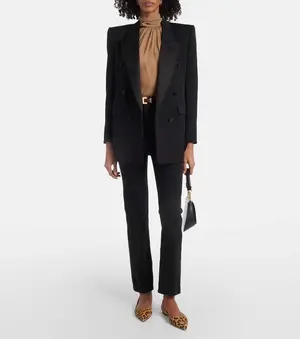 JIMMY CHOO Love Leopard-print Ballet Flats - Neutrals