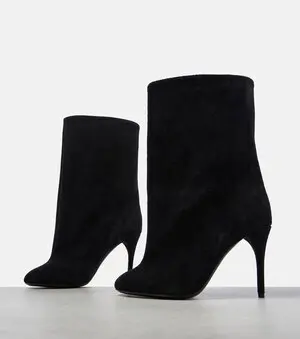 Alaïa Suede Ankle Boots
