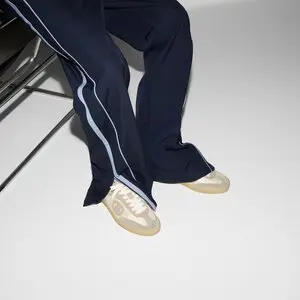 Gucci S G75 Leather Sneakers - Neutral