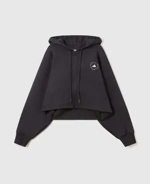 Stella McCartney Cropped Zipper Hoodie