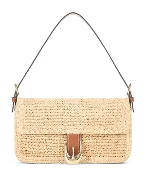 Staud Raffia Shoulder Bags