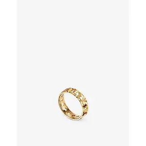 Tiffany & Co. T True Wide 18ct Yellow-gold Ring - Yellow Gold
