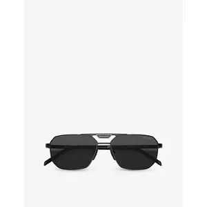 Prada Pr 14ys Rectangle-frame Sunglasses