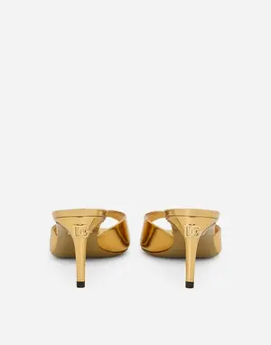 Dolce & Gabbana Sandalo Mules - Gold