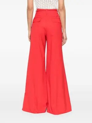 Zimmermann Crush Trousers - Red