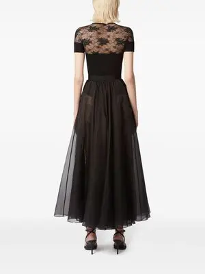 Nina Ricci Organza Maxi Skirt