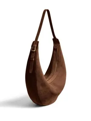 Khaite Augustina Shoulder Bag - Brown