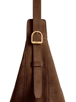 Khaite Augustina Shoulder Bag - Brown