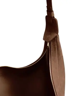 Khaite Augustina Shoulder Bag - Brown