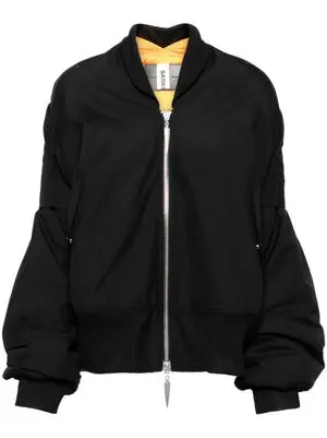SANKUANZ Panelled Bomber Jacket