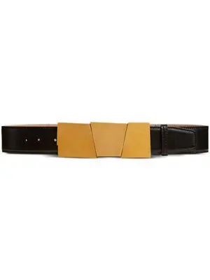 Khaite Medium Axel Belt - Black