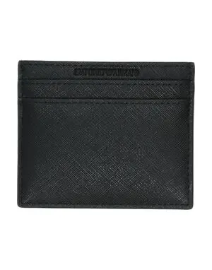 Emporio Armani Document Holder Recycled Leather