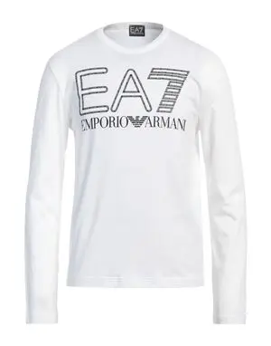 EA7 T-shirt Size Cotton - White